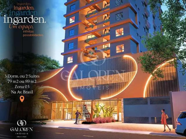 Apartamento para Venda em Maringá/PR Zona 03 2 Quartos