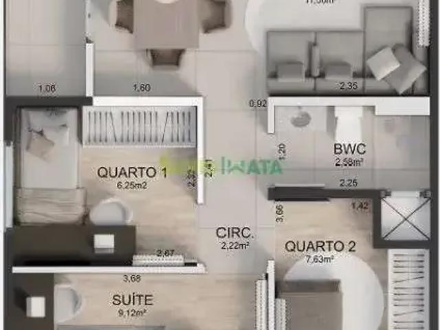 Apartamento para Venda em Maringá/PR Jardim Guaporé 3 Quartos