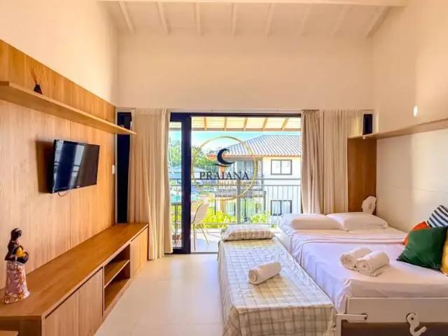 Apartamento para Venda em Mata de São João/BA Praia do Forte 1 Quartos