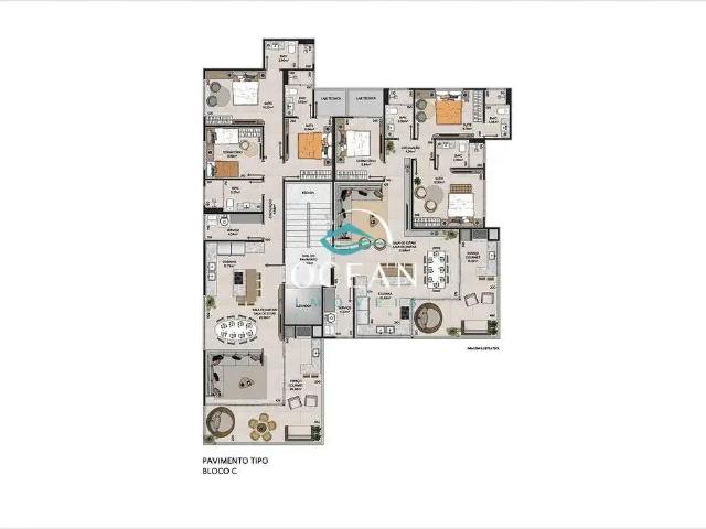 Apartamento para Venda em Matinhos/PR Costa Azul 3 Quartos