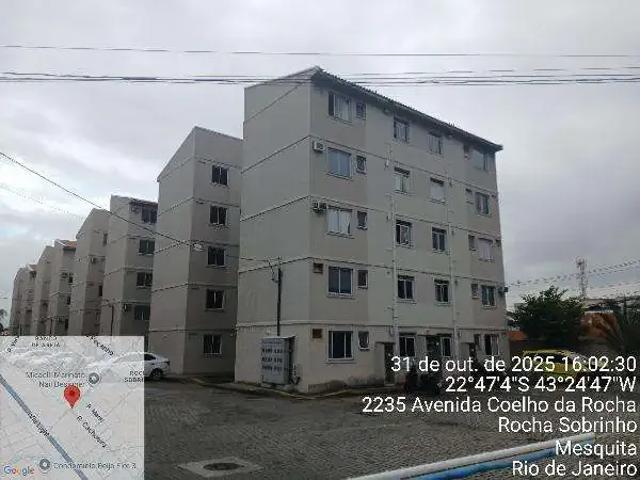 Apartamento para Venda em Mesquita/RJ Rocha Sobrinho 2 Quartos