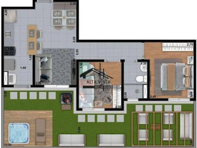 Apartamento para venda em Minas Gerais, Uberlândia
