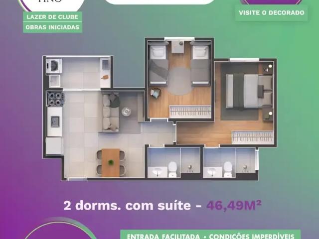 Apartamento para Venda em Mogi das Cruzes/SP Mogi Moderno 2 Quartos