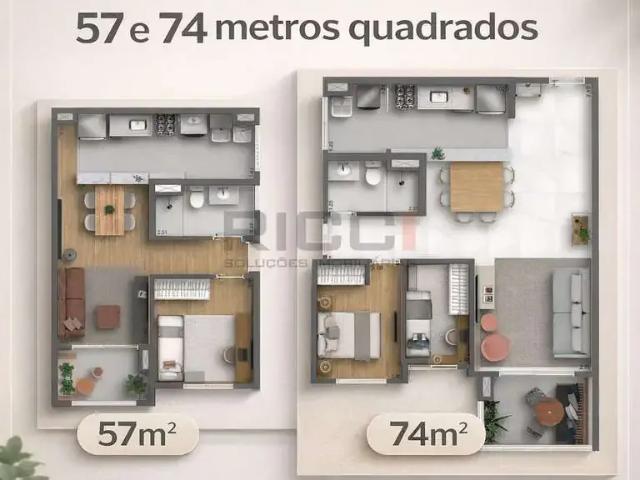 Apartamento para Venda em Mogi das Cruzes/SP Jardim São Pedro