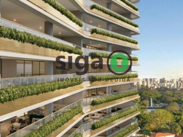 Apartamento para venda em Moema com 4 quartos / 4 suítes