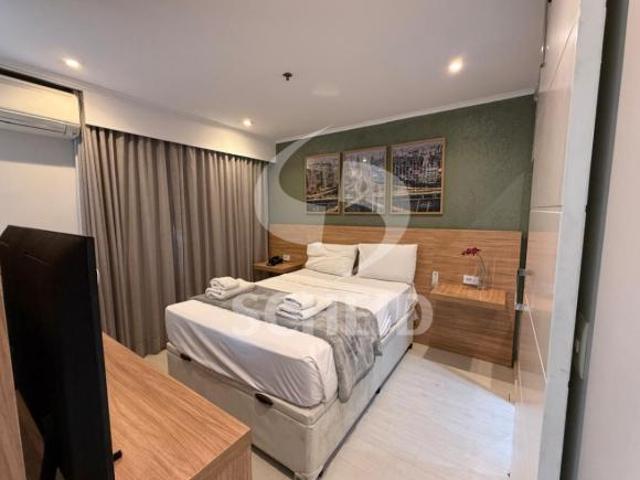 Apartamento para venda em Moema com 1 quarto, 35m²