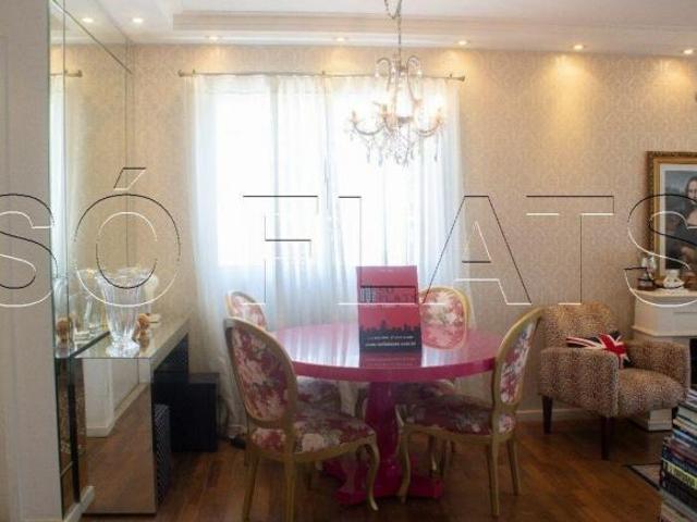 Apartamento para venda em Moema de 124.00m² com 3 Quartos, 3 Suites e 2 Garagens