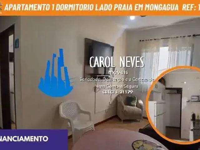Apartamento para Venda em Mongaguá/SP Centro 1 Quartos