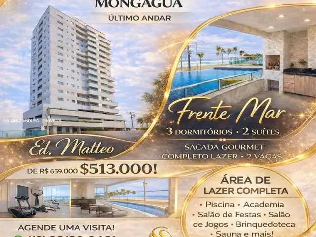 Apartamento para Venda em Mongaguá/SP Vera Cruz 3 Quartos