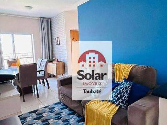 Apartamento para venda em Granjas Panorama em Taubaté São Paulo de 57.00m² com 2 Quartos e 1 Garagem
