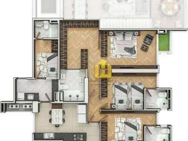 Apartamento para Venda em Natal/RN Candelária 3 Quartos