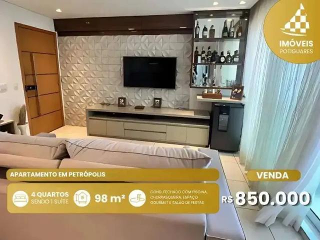 Apartamento para Venda em Natal/RN Petrópolis 4 Quartos