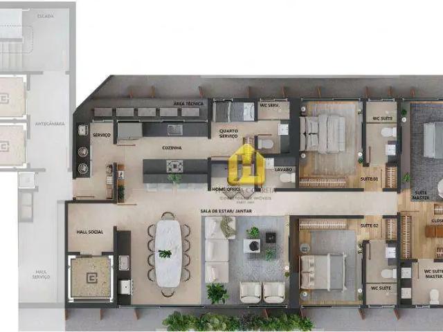 Apartamento para Venda em Natal/RN Tirol 3 Quartos