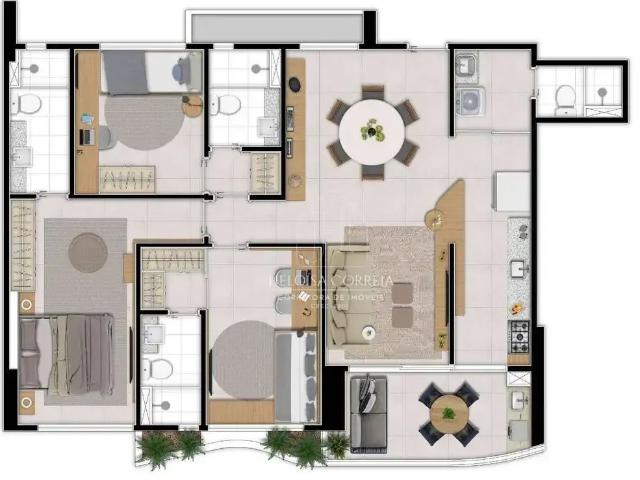 Apartamento para Venda em Natal/RN Tirol 3 Quartos