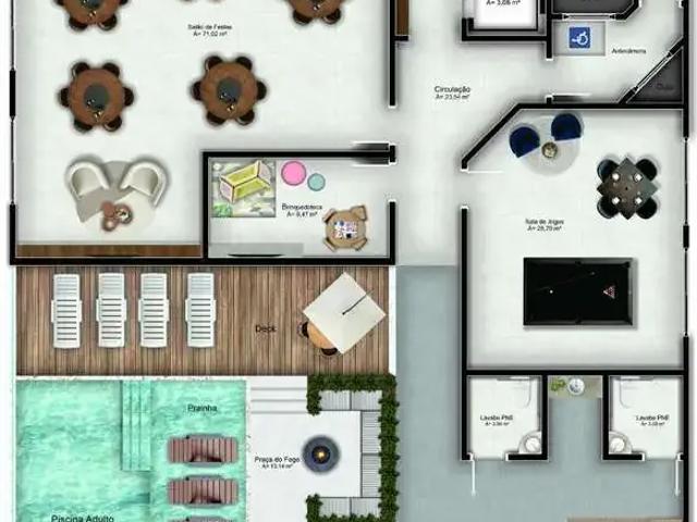 Apartamento para Venda em Navegantes/SC Gravata