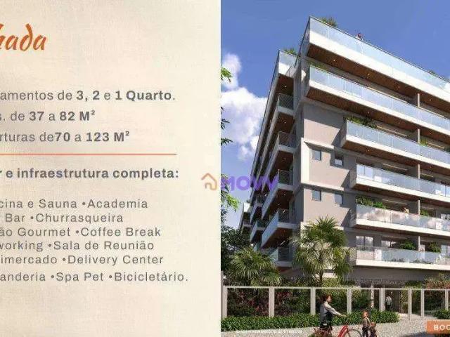 Apartamento para Venda em Niterói/RJ Camboinhas 1 Quartos
