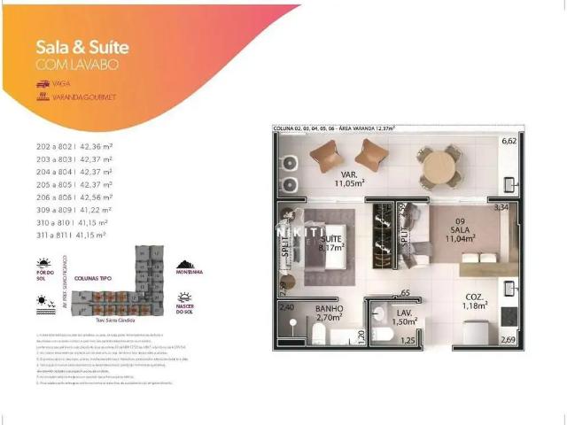 Apartamento para Venda em Niterói/RJ Charitas 1 Quartos