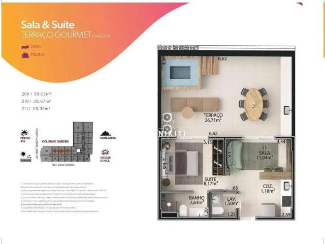 Apartamento para Venda em Niterói/RJ Charitas 1 Quartos