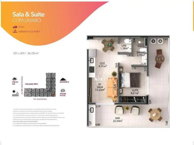 Apartamento para Venda em Niterói/RJ Charitas 1 Quartos