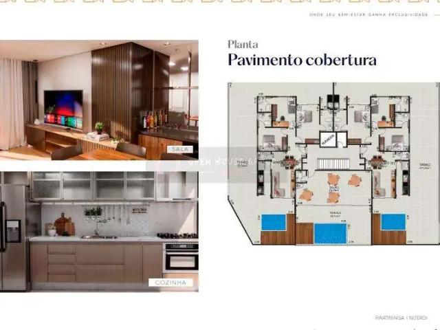 Apartamento para Venda em Niterói/RJ Piratininga 3 Quartos