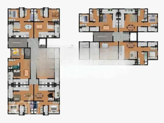 Apartamento para Venda em Novo Hamburgo/RS Operário 2 Quartos