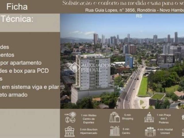 Apartamento para Venda em Novo Hamburgo/RS Rondônia 2 Quartos