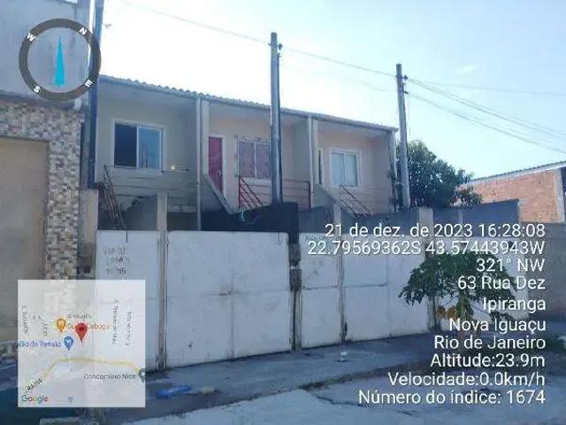 Apartamento para Venda em Nova Iguaçu/RJ Cabuçu 1 Quartos