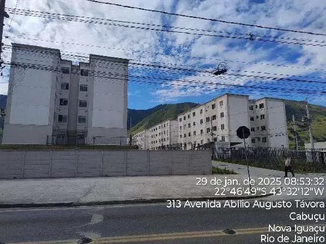 Apartamento para Venda em Nova Iguaçu/RJ Cabuçu 2 Quartos