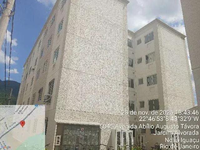 Apartamento para Venda em Nova Iguaçu/RJ Cabuçu 2 Quartos