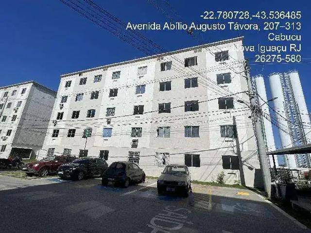 Apartamento para Venda em Nova Iguaçu/RJ Cabuçu 2 Quartos
