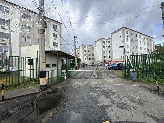 Apartamento para Venda em Nova Iguaçu/RJ Jardim Palmares 2 Quartos