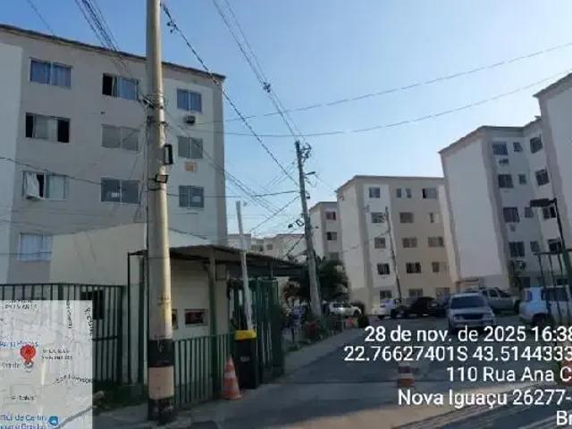 Apartamento para Venda em Nova Iguaçu/RJ Jardim Palmares 2 Quartos