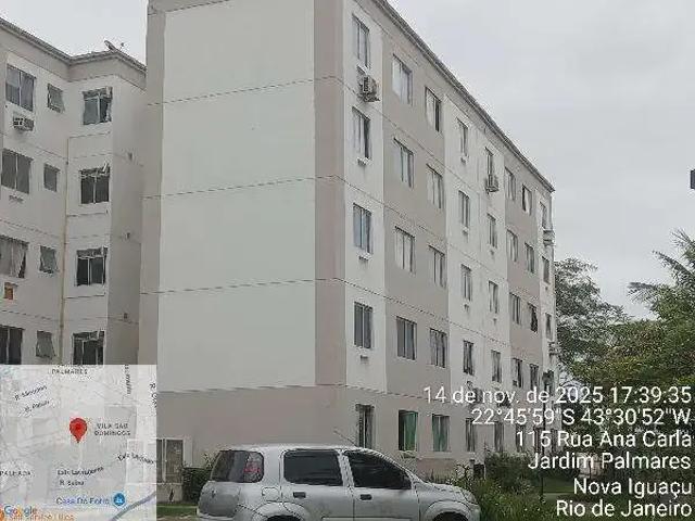 Apartamento para Venda em Nova Iguaçu/RJ Jardim Palmares 2 Quartos