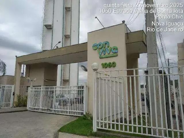 Apartamento para Venda em Nova Iguaçu/RJ Ponto Chic 2 Quartos