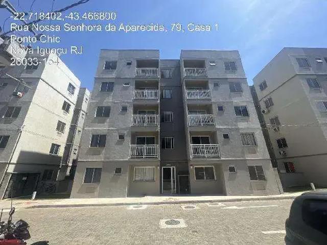 Apartamento para Venda em Nova Iguaçu/RJ Ponto Chic 2 Quartos