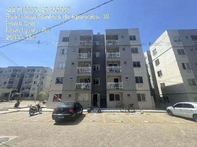 Apartamento para Venda em Nova Iguaçu/RJ Ponto Chic 2 Quartos