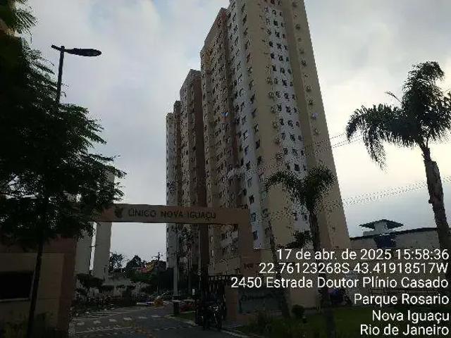 Apartamento para Venda em Nova Iguaçu/RJ Parque Rosário 2 Quartos