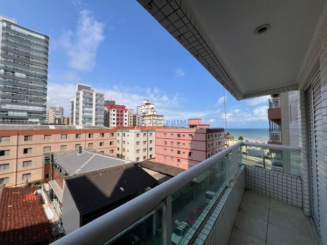Apartamento para venda em Ocian em Praia Grande São Paulo de 56.00m² com 2 Quartos, 1 Suíte e 1 Garagem
