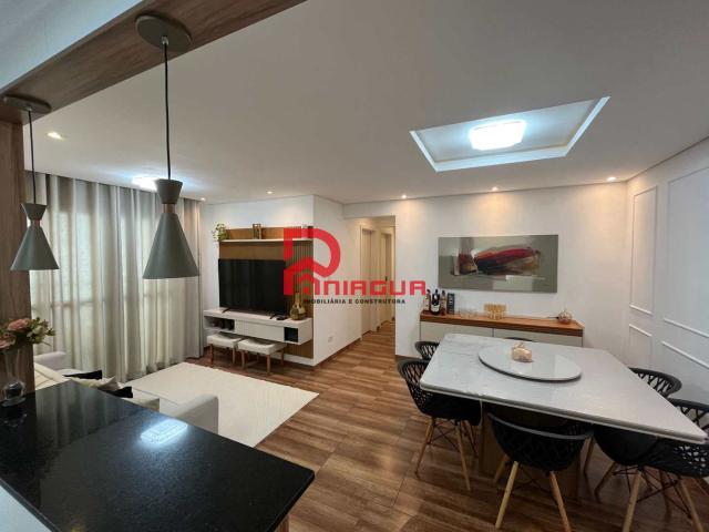 Apartamento para venda em Ocian em Praia Grande São Paulo de 88.00m² com 3 Quartos, 1 Suíte e 2 Garagens