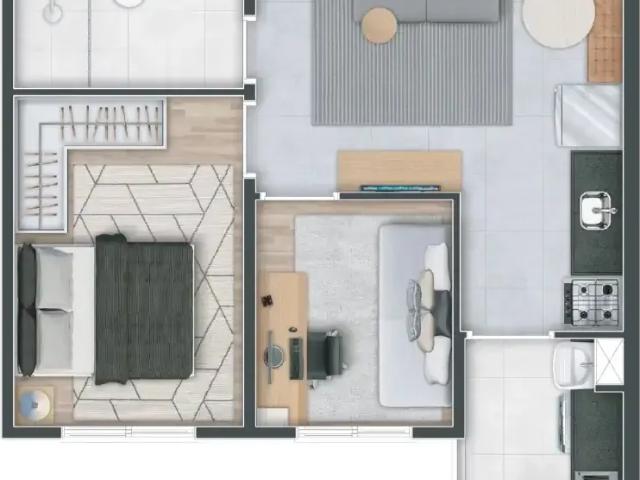 Apartamento para Venda em Osasco/SP Ayrosa 2 Quartos