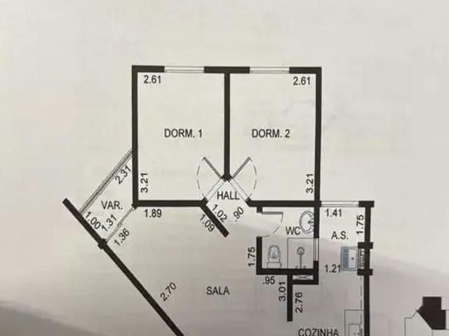 Apartamento para Venda em Osasco/SP Padroeira 2 Quartos