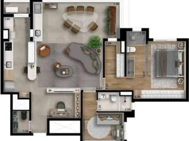 Apartamento para Venda em Osasco/SP Vila Osasco 3 Quartos