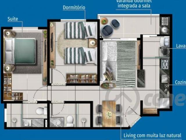 Apartamento para Venda em Atibaia, ALVINÓPOLIS, 2 dormitórios, 1 suíte, 1 vaga