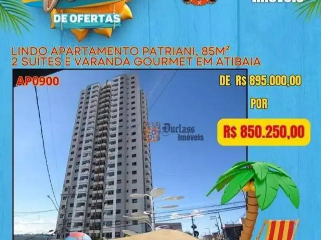 Apartamento para Venda em Atibaia/SP Alvinópolis 2 Quartos