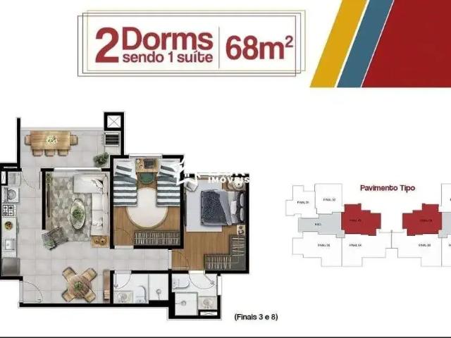 Apartamento para Venda em Atibaia/SP Nova Gardênia 2 Quartos
