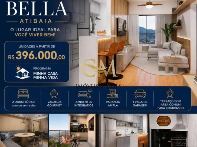 Apartamento para Venda em Atibaia/SP Residencial Jardins da Catalunha 2 Quartos