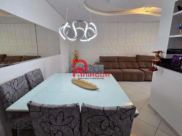 Apartamento para venda em Aviação em Praia Grande São Paulo de 75.00m² com 1 Quarto e 1 Garagem