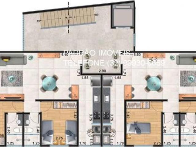Apartamento para venda em Aeroporto, Juiz de Fora