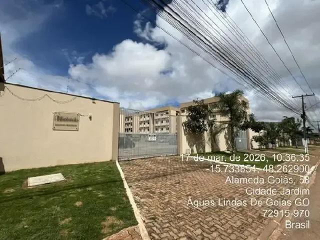 Apartamento para Venda em Águas Lindas de Goiás/GO Mansões Centro Oeste 2 Quartos