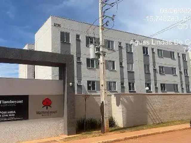 Apartamento para Venda em Águas Lindas de Goiás/GO Chácaras Coimbra 2 Quartos